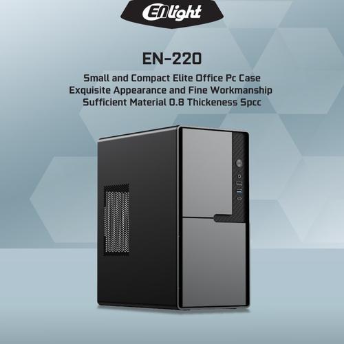 Jual CASING Enlight EN220 Micro ATX + PSU ENLIGHT 300W / PC Case Office ...