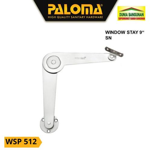 Jual Engsel Penahan Jendela PALOMA WSP 512 ( 9 INCH ) Stainless - Kota ...