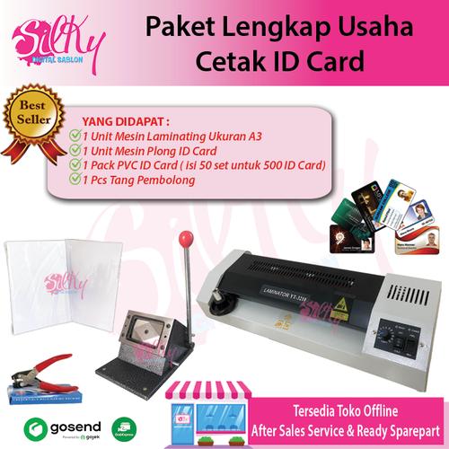 Jual Paket Cetak ID Card / Paket Usaha Cetak ID Card / Mesin Laminating ...