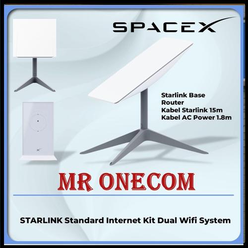 Jual STARLINK Standart Internet Kit Satellite Antenna & Wifi Router Kit ...