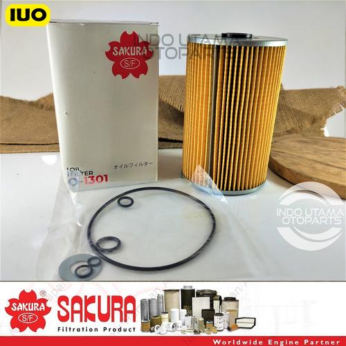 Jual Filter Oli Hino Ranger KL EH100 FM Jumbo Saringan Oli SAKURA O ...