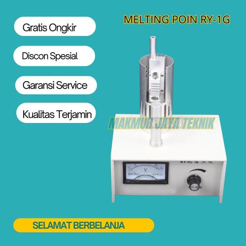 Jual melting point tester RY-1G melting point detector reagent compound ...