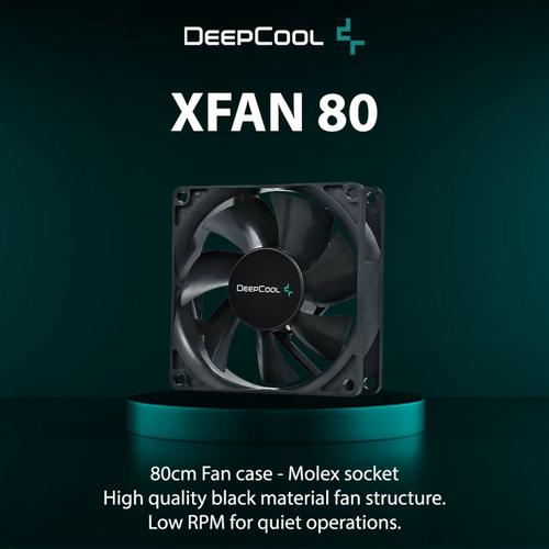 Jual Deepcool XFAN 8cm - Hitam Fan Casing - Gatotkaca Electronics ...
