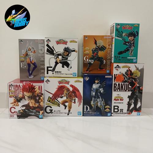 Promo Ichiban kuji my hero academia masterlise deku bakugo hawks mirko ...