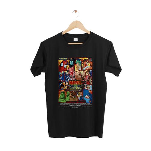 Jual Kaos Marvel vs Capcom Tshirt Game Marvel vs Capcom Merch - L ...
