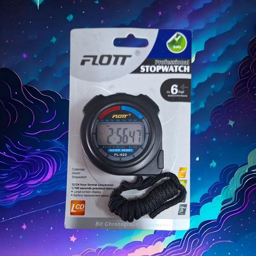 Jual Stopwatch Professional 6 Digit Multifunction Sport - Flott FL022 ...