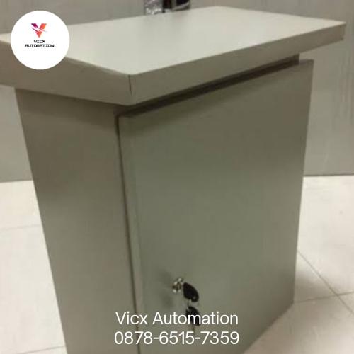 Jual Box Panel Outdoor 30x40x20 Plat 1,2mm Ral7032 Pintu Engsel ...