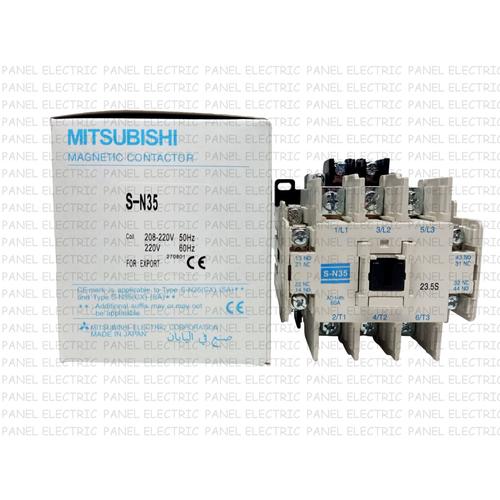 Jual MAGNETIC CONTACTOR MITSUBISHI SN-35 SN 35 110V/220V/380V KONTAKTOR - 220VAC - Jakarta Barat ...