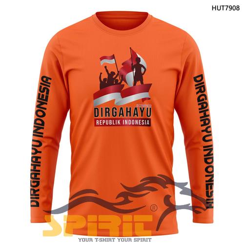 Jual Kaos 17 Agustus 2024 Dirgahayu Kemerdekaan Indonesia HUT RI 79 - Orange, XS - Jakarta Timur ...