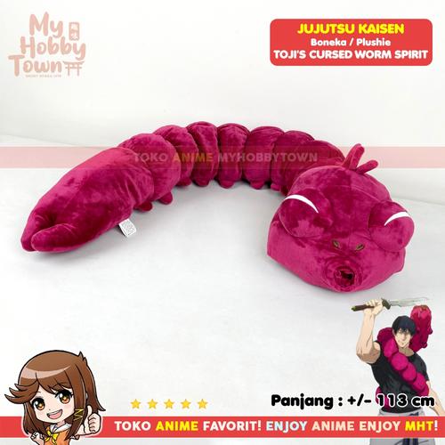 Jual Boneka Anime Cosplay Cacing Toji Jujutsu Kaisen : Toji Worm ...