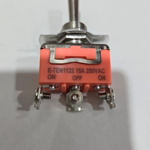 Jual Toggle togle Switch Saklar E-TEN 1122 3 Pin ON OFF ON 15A 250VAC 3 ...