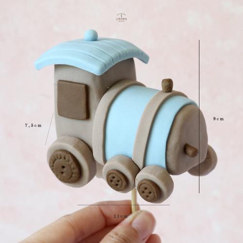 Jual train cake topper/ cake topper kereta/ kereta cake topper/ kereta ...