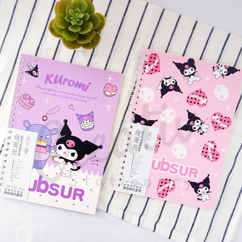 Jual Kuromi Spiral Notebook Buku Tulis Notes Kuromi A5 - Pink - Kota ...