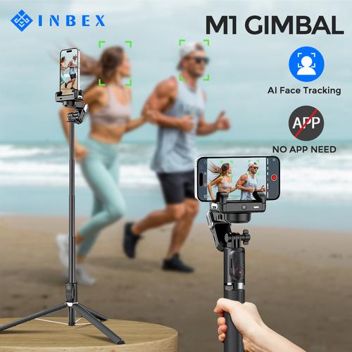 Jual INBEX Pro AI Gimbal Stabilizer Smartphone Tongsis and Tripod Fill ...