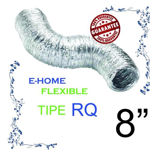 Jual Flexible Round Duct flexible duct 200mm 8 inch 5 meter ( 10 Roll ...