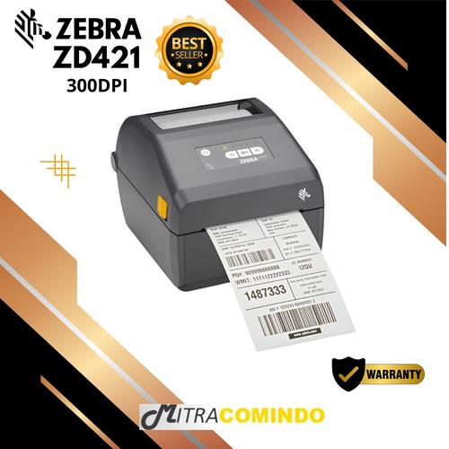 Jual Printer Barcode Zebra ZD421 300 DPI | ZD 421 300 DPI I Zebra ZD421 ...