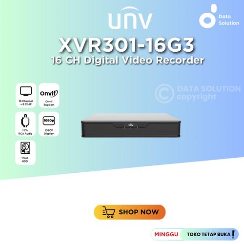 Promo Uniview XVR/DVR 301-16G3 16 Channel 1 HDD G3 Series - Jakarta Barat - Data Solution Shop ...