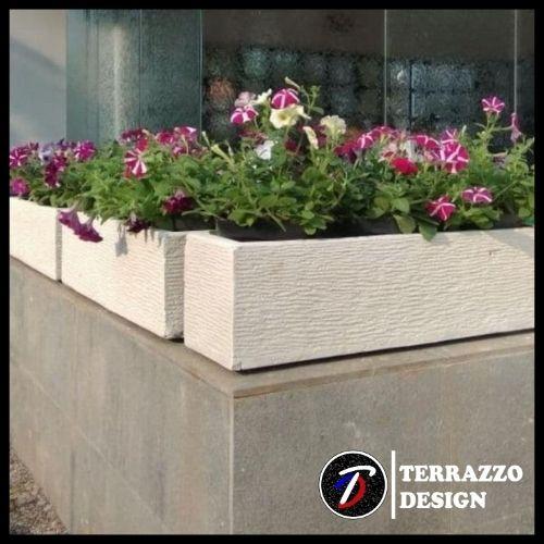 Jual pot terazzo untuk tanaman planter indoor dan outdoor - Kota Depok ...