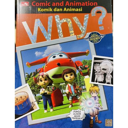 Jual buku edukasi anak why? seri comic and animation komik dan animasi ...