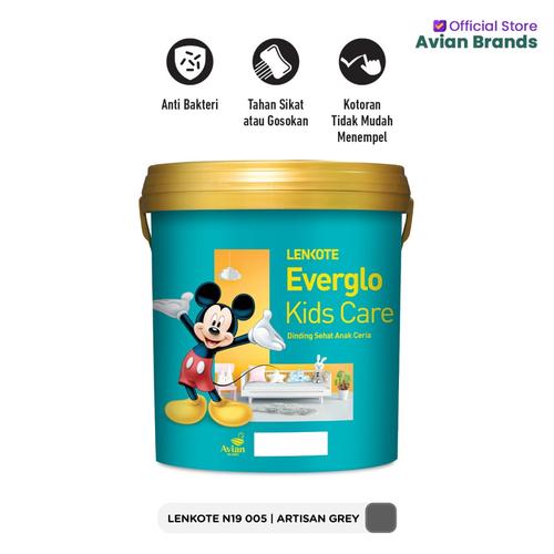 Jual CAT TEMBOK LENKOTE EVERGLO KIDS CARE 2.5 L DAN 20 L - 2,5 L - Kota ...