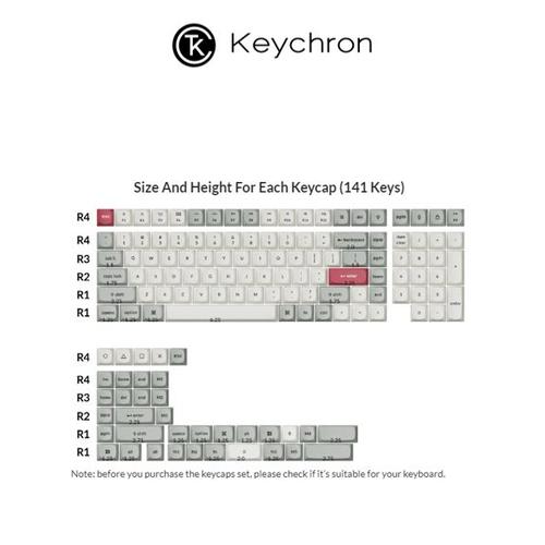 Promo Double Shot PBT OSA Full Set Keycap Set - Full Set (141 Keys ...
