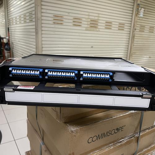 Jual commscope OTB 72 port LC single mode fiber optic EPX 1 U fixed ...