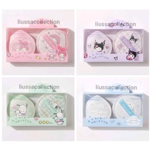 Jual Puff Miniso - Sanrio Characters Extra Large Cushion Puffs ...