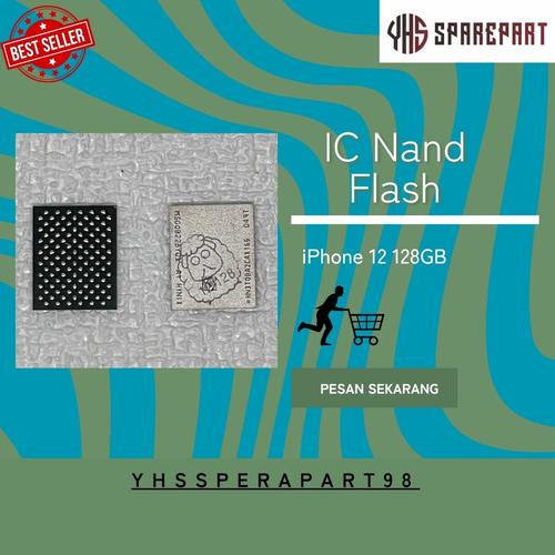 Jual IC Nand Flash 128GB iPhone 12/12 Pro/12 Pro Max Original New ...