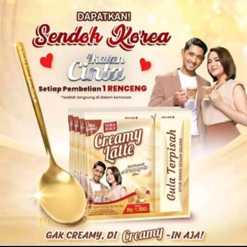 Jual Kopi Torabika Creamy Latte 25gram 1 Renceng isi 10 Sachet ...