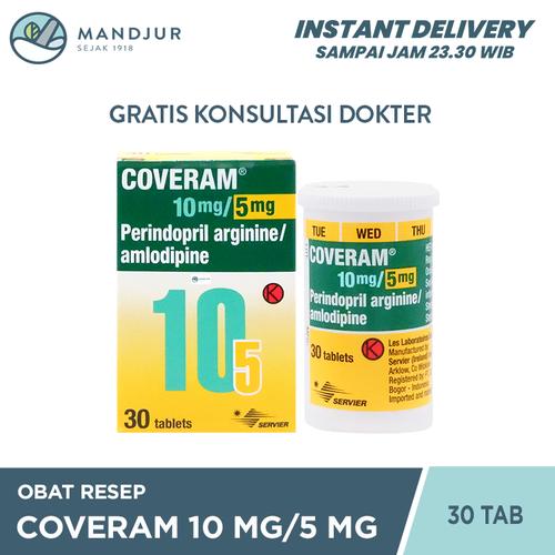 Promo Coveram 10 mg/5 mg 30 Tablet Cicil 0% 3x - Jakarta Pusat - Apotek ...