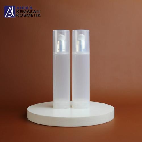 Jual Botol airless pump 100ml/botol treatment pump 100ml/botol airless ...