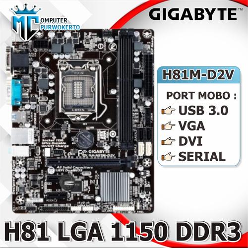 Jual mainboard intel socket 1150 h81 - H81M-S2PV - Kab. Banyumas ...