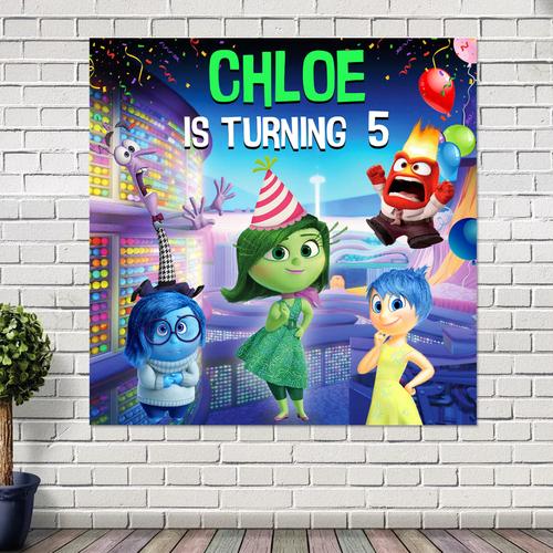 Jual Inside Out - Banner Flexi Birthday / Spanduk Backdrop Ulang Tahun ...