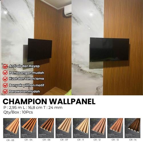 Jual WPC Panel dekorasi dinding indoor harga material only - CR 03 ...
