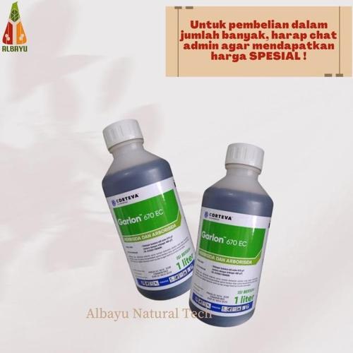 Jual Herbisida Garlon 1 Liter-Racun Rumput Herbisida Pohon Kayu - 100 ...