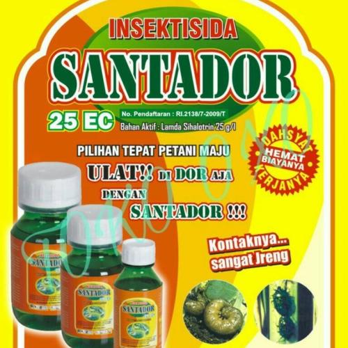 Jual PESTISIDA / INSEKTISIDA / RACUN HAMA / SANTADOR 25 EC - 1000 ML ...