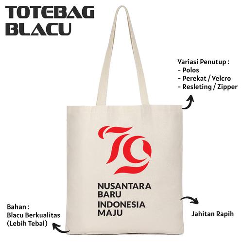 Jual Tas Tote Bag Totebag Sablon Special Kemerdekaan Republik Indonesia ...