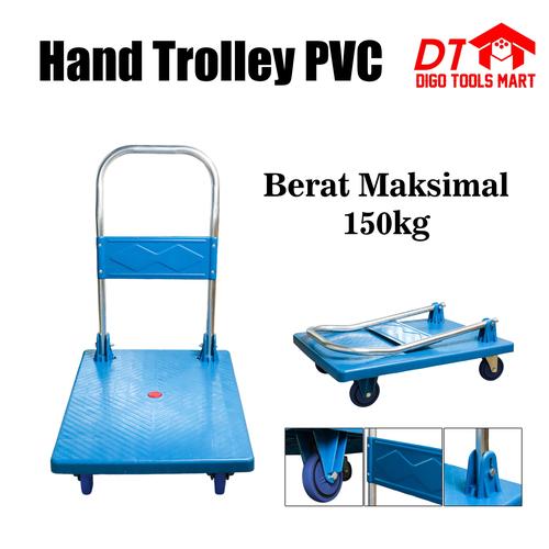 Jual DIGO Hand trolly Lipat Plastik Platform Besi 150kg Hand Truck ...