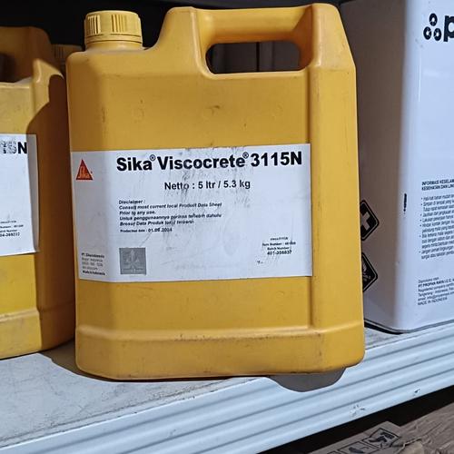 Jual Sika Viscocrete 3115N Intergral Beton Menjadi Cepat Kering 5 Ltr ...