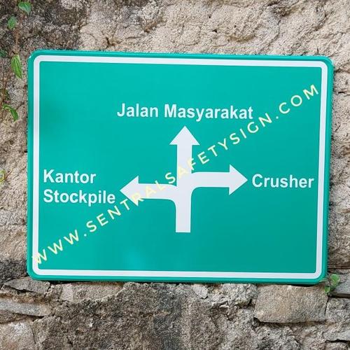 Jual Rambu Petunjuk Arah Lokasi 50x70cm - Jakarta Pusat - amatapra ...