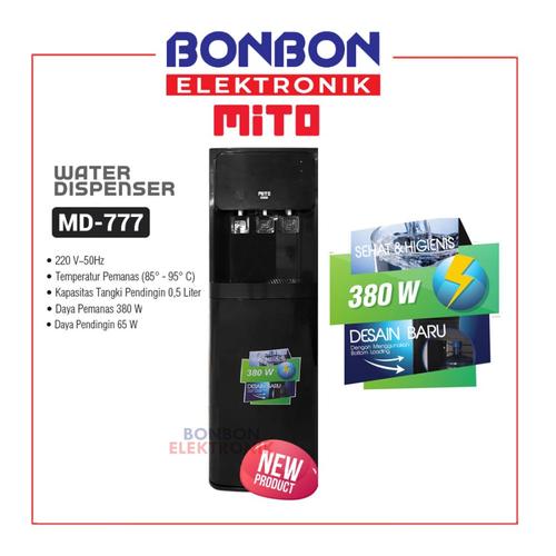 Promo [INSTANT] MITO Dispenser Galon Bawah MD 666 / MD666 Low Watt ...