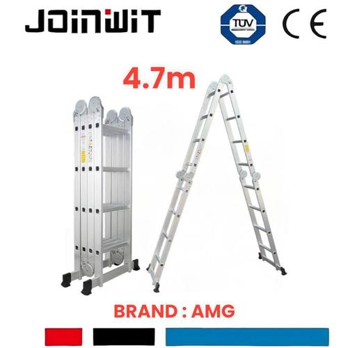 Jual Tangga Multifungsi 4.7 Meter Tangga Lipat Tangga Alumunium AMG ...