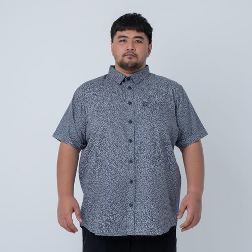 Jual Kemeja Jumbo Big Size Pria Laki Cowok Lengan Pendek Katun Print ...