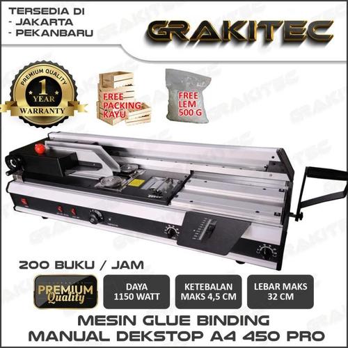 Jual Mesin Jilid buku Bending Manual Dekstop A4 450 PRO Jilid Lem Panas - Jakarta Pusat ...