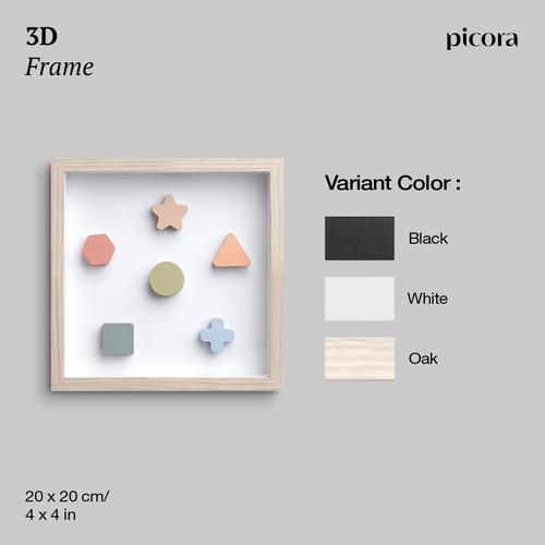 Jual PICORA 3D Frame 20x20cm Gift Bingkai Foto Kado Scrapbook Mahar ...