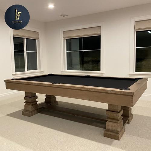 Jual meja billiard 9 feet kayu jati white wose klasik/meja billiard ...