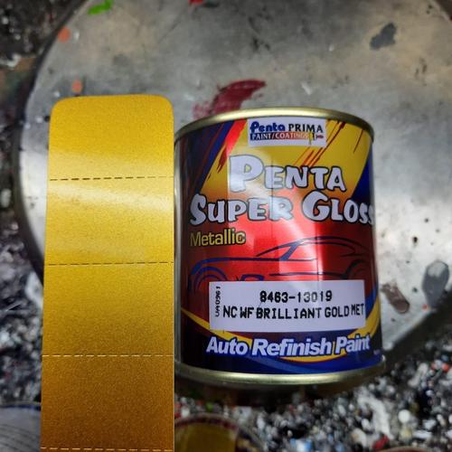 Jual cat penta super gloss metalic nc wf brilliant gold met 13019 ...