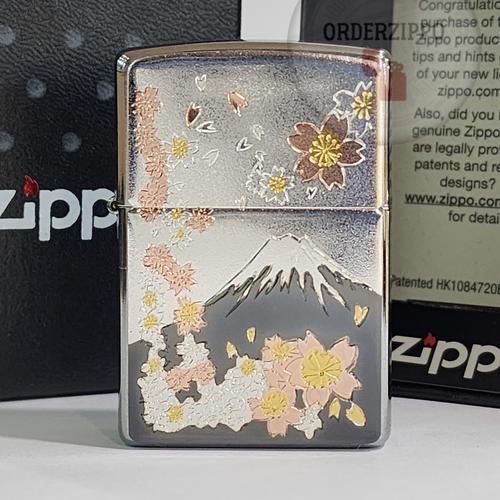 Jual Zippo Original Electroformed Design Mount Fuji Japan Official - Jakarta Selatan ...