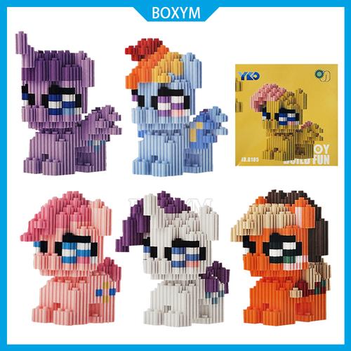 Jual DIY Bricks My Little Pony Block Susun Balok Building Toys Kartun ...