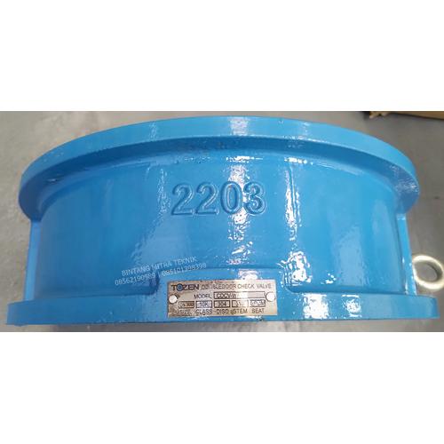 Jual WAFER CHECK VALVE TOZEN / DOUBLEDOOR CHECK VALVE TOZEN DN300 12 ...